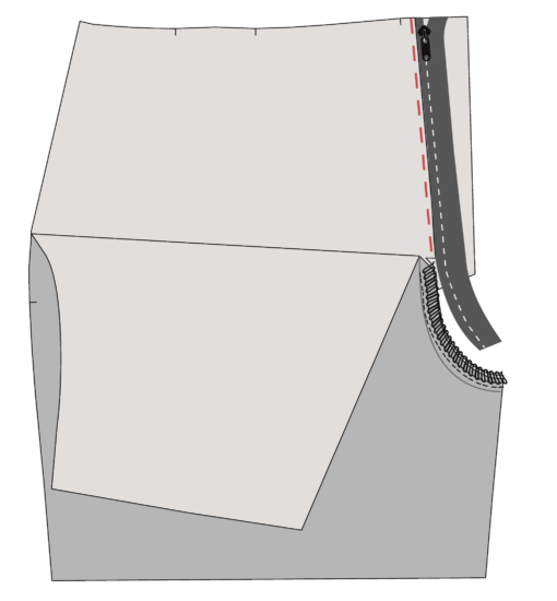 How to sew a fly front zipper for pants, trousers and jeans • Make it Yours