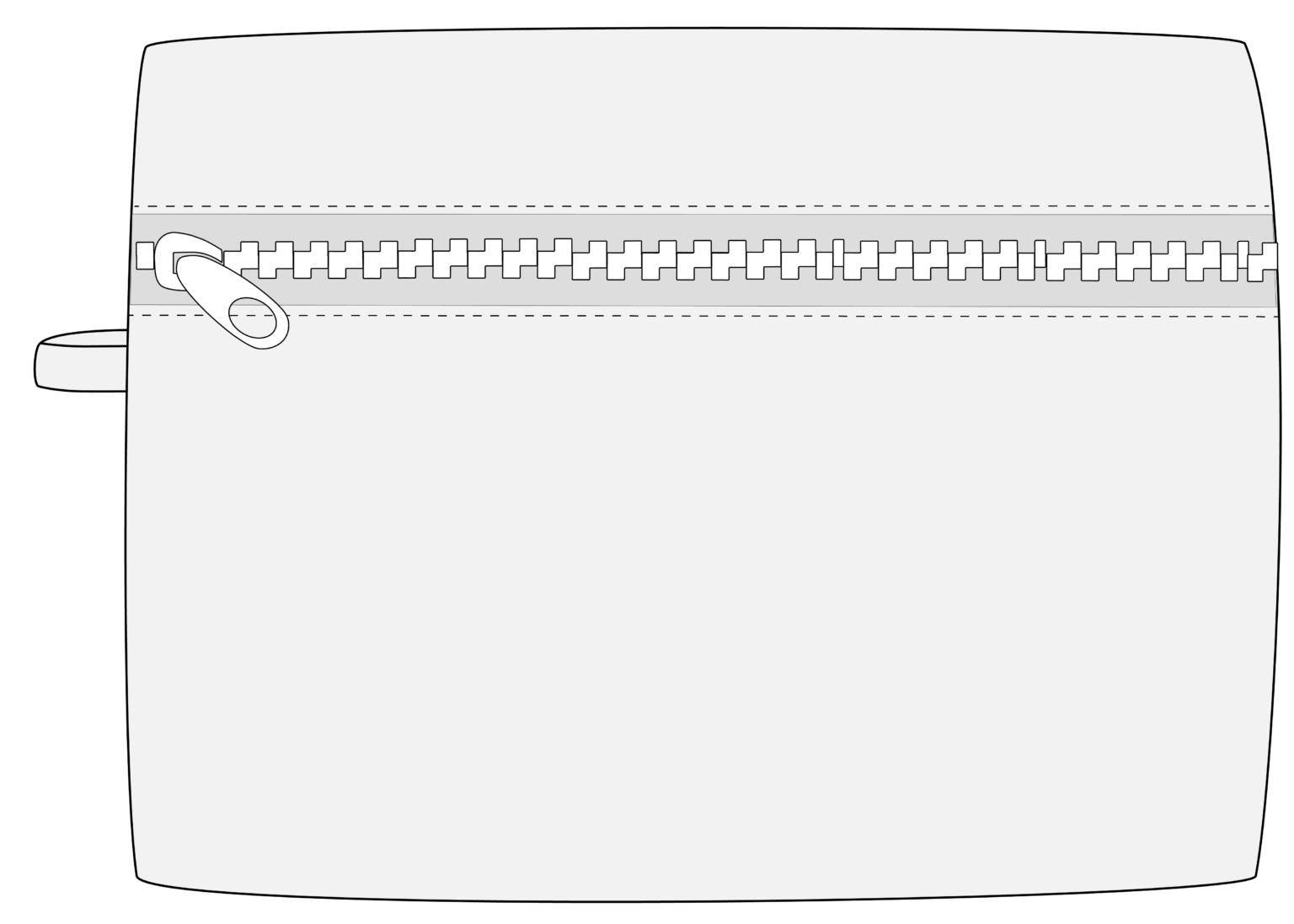 DIY Small Zipper Pouch - Free PDF Sewing Pattern • Make it Yours