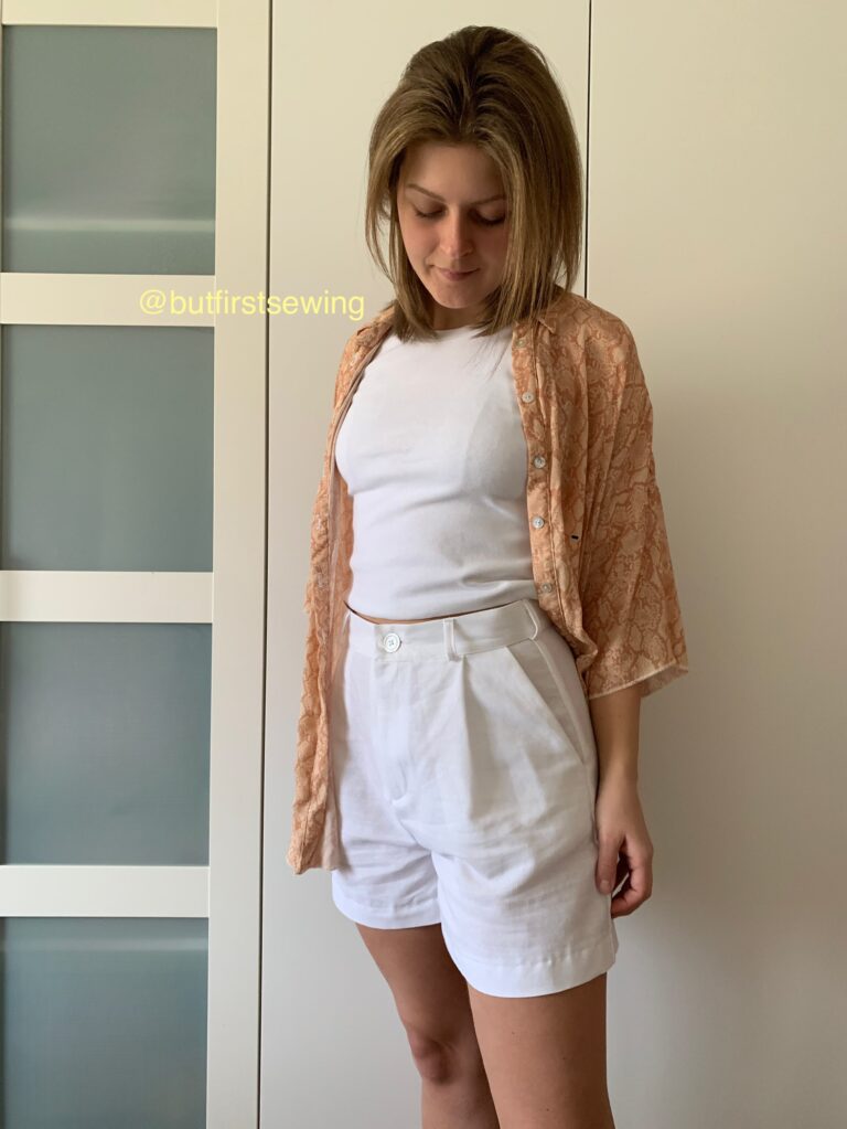 Short Tailored Trousers - Sewing Pattern English • Make it Yours