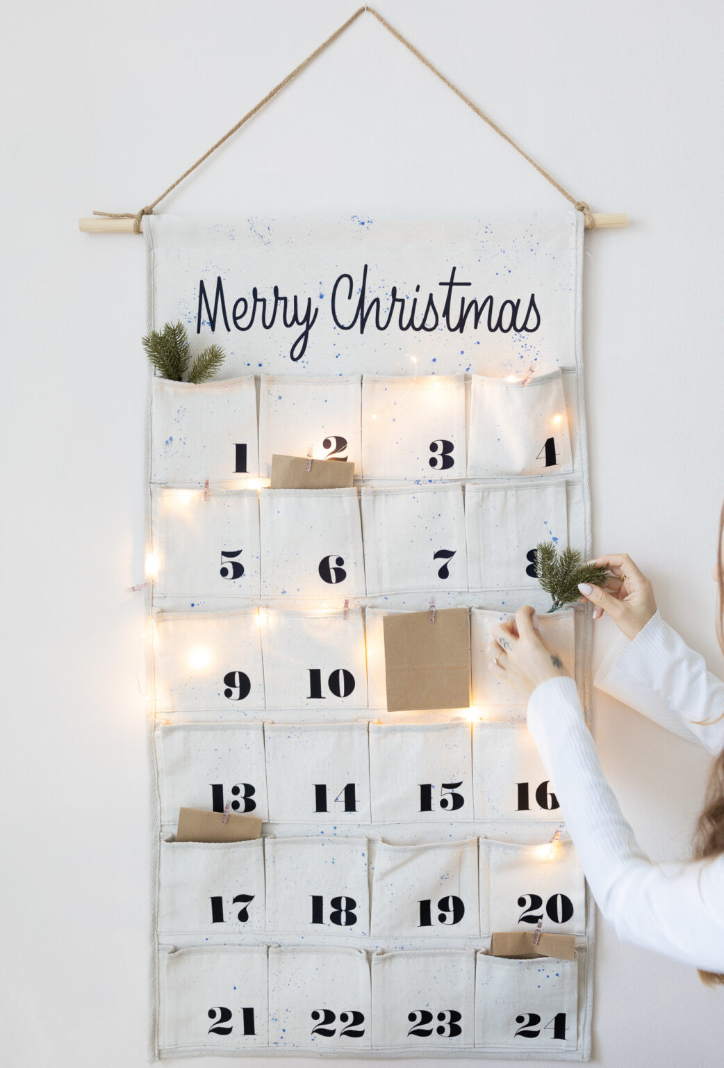 Verwunderlich Adventskalender Selber Nhen Ebenbild